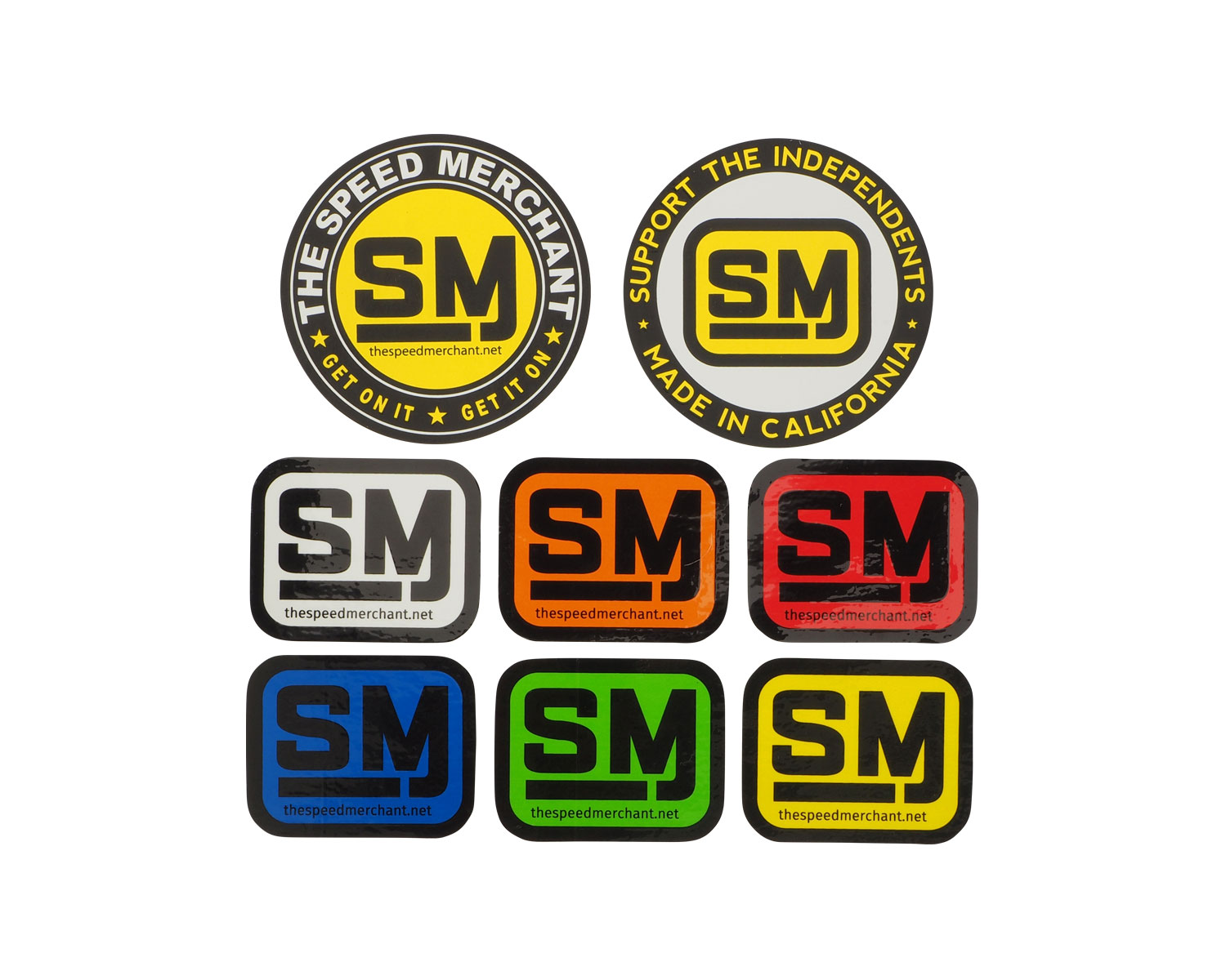 SM-Sticker Pack - スピードマーチャント オリジナルステッカーセット - ハーレー用パーツ カスタムパーツの通信販売 ネオ ...